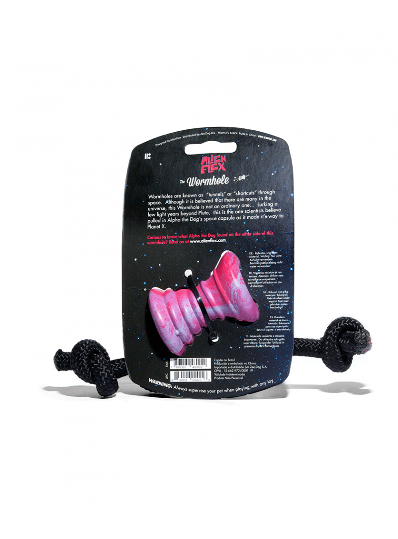 ALIEN FLEX WORMHOLE - Cães Brinquedos Alien Flex Embalagem 1 unidade